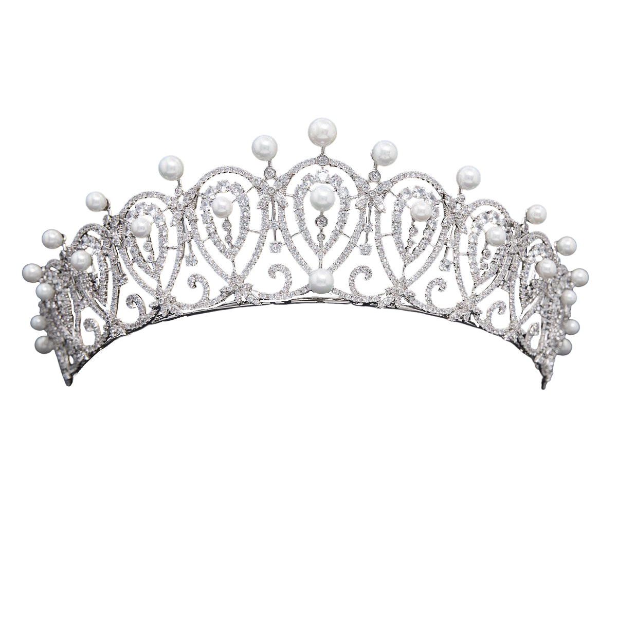 Queen Maria Christina's Cartier Loop Tiara Replica – The Royal Look For ...